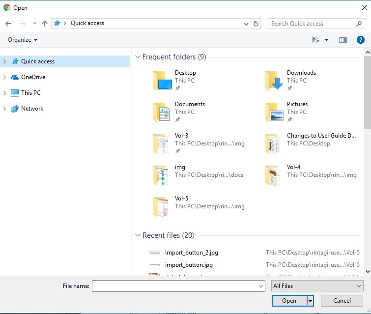 Import-Wizard - Rintagi User Guide