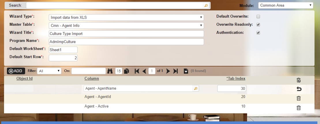 Import-Wizard - Rintagi User Guide