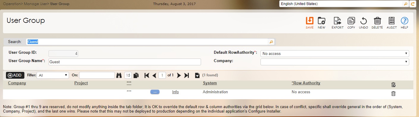 Rights-Management - Rintagi User Guide